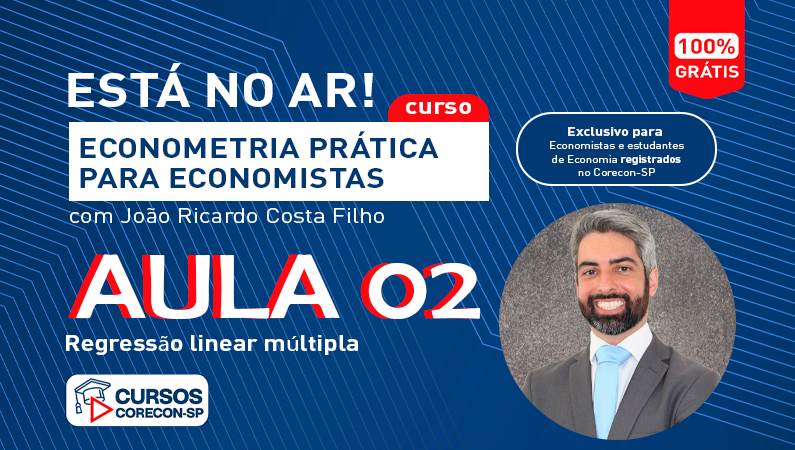 Curso Econometria Prática para Economistas: já está no ar, na ...